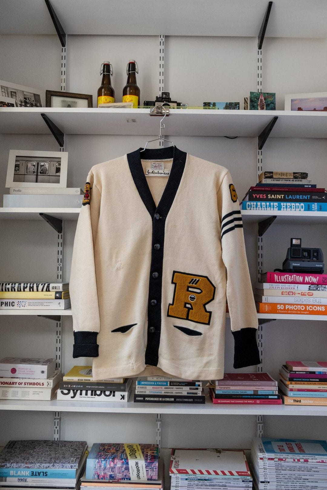 50s Dehen Knitting Co. r Collegiate Cardigan - Etsy