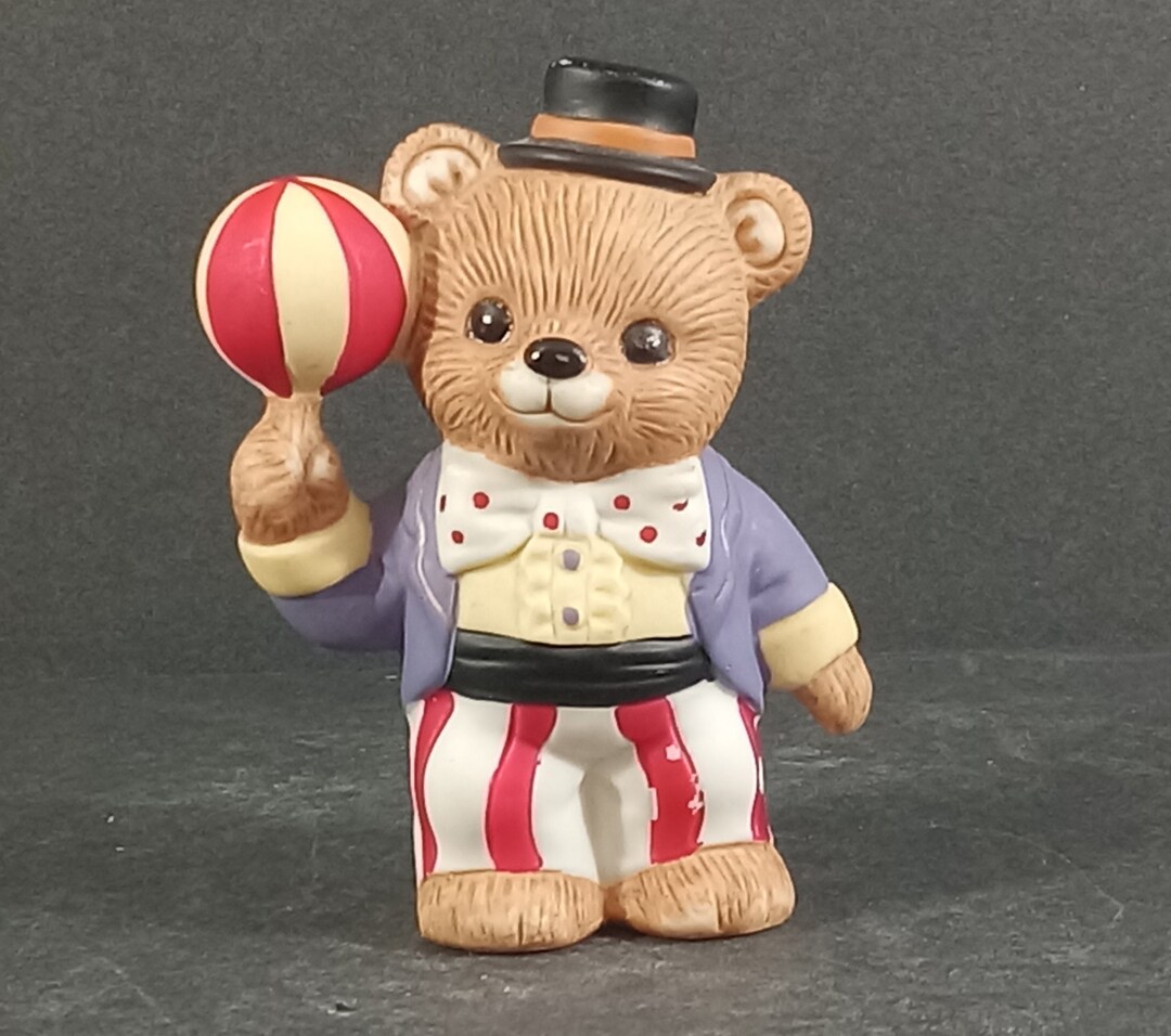 Homco #1449 Circus Bear With Top Hat and a Ball. - Etsy