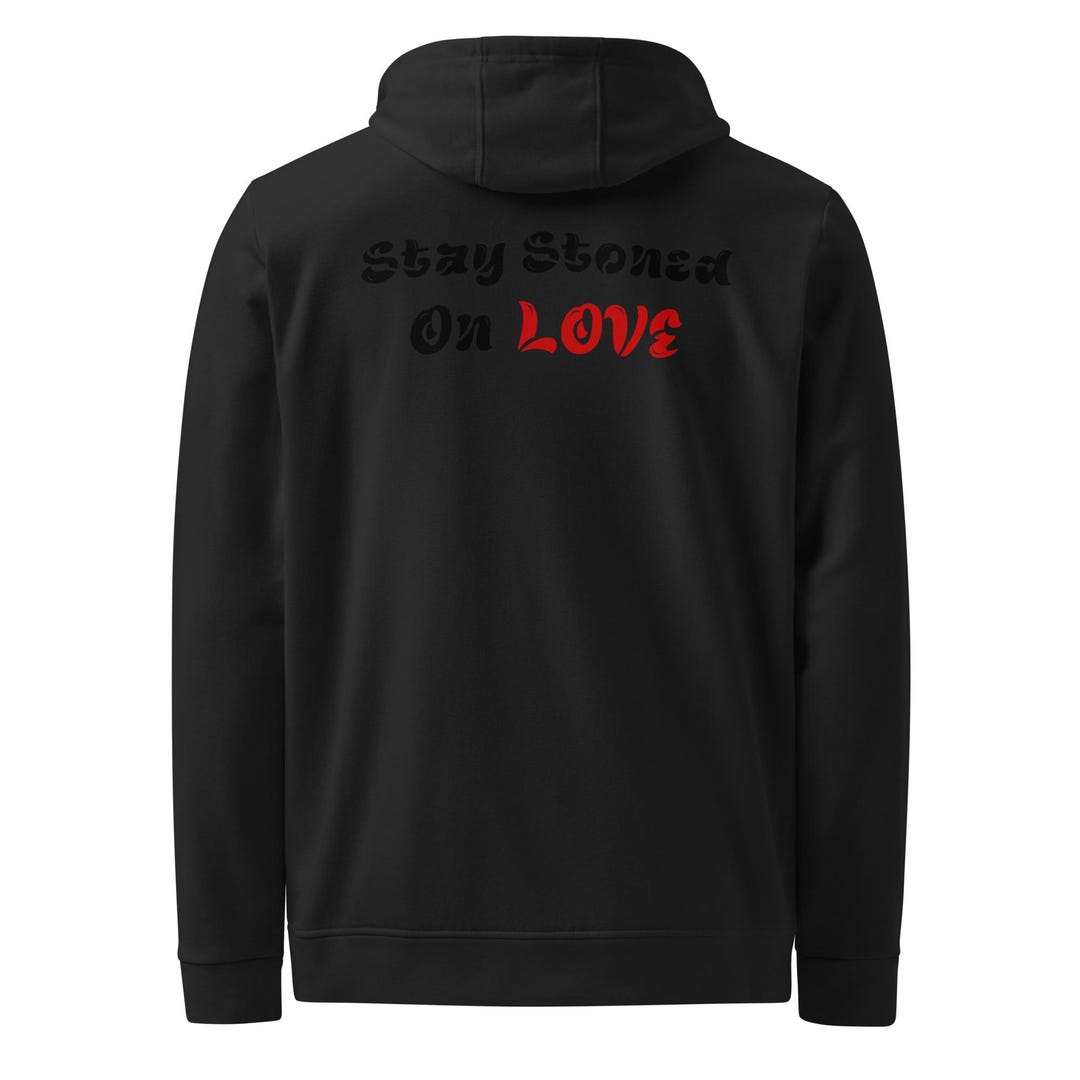 Stay Stoned on Love Adidas Fleece Hoodie - Etsy