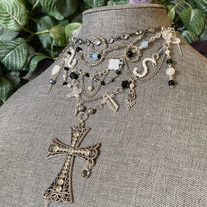 Funky Cross Necklace - Etsy