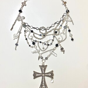 Funky Cross Necklace - Etsy