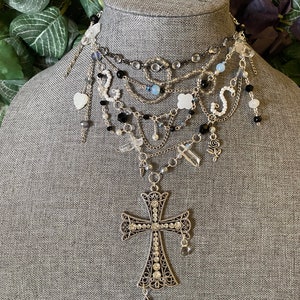 Funky Cross Necklace - Etsy