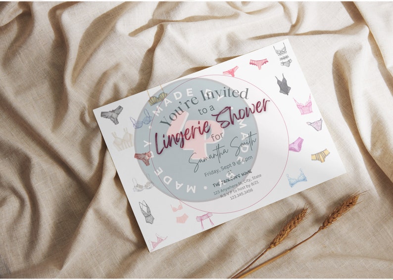 Custom Invitation Made to Order Invitation Design Your Own Invitation ...