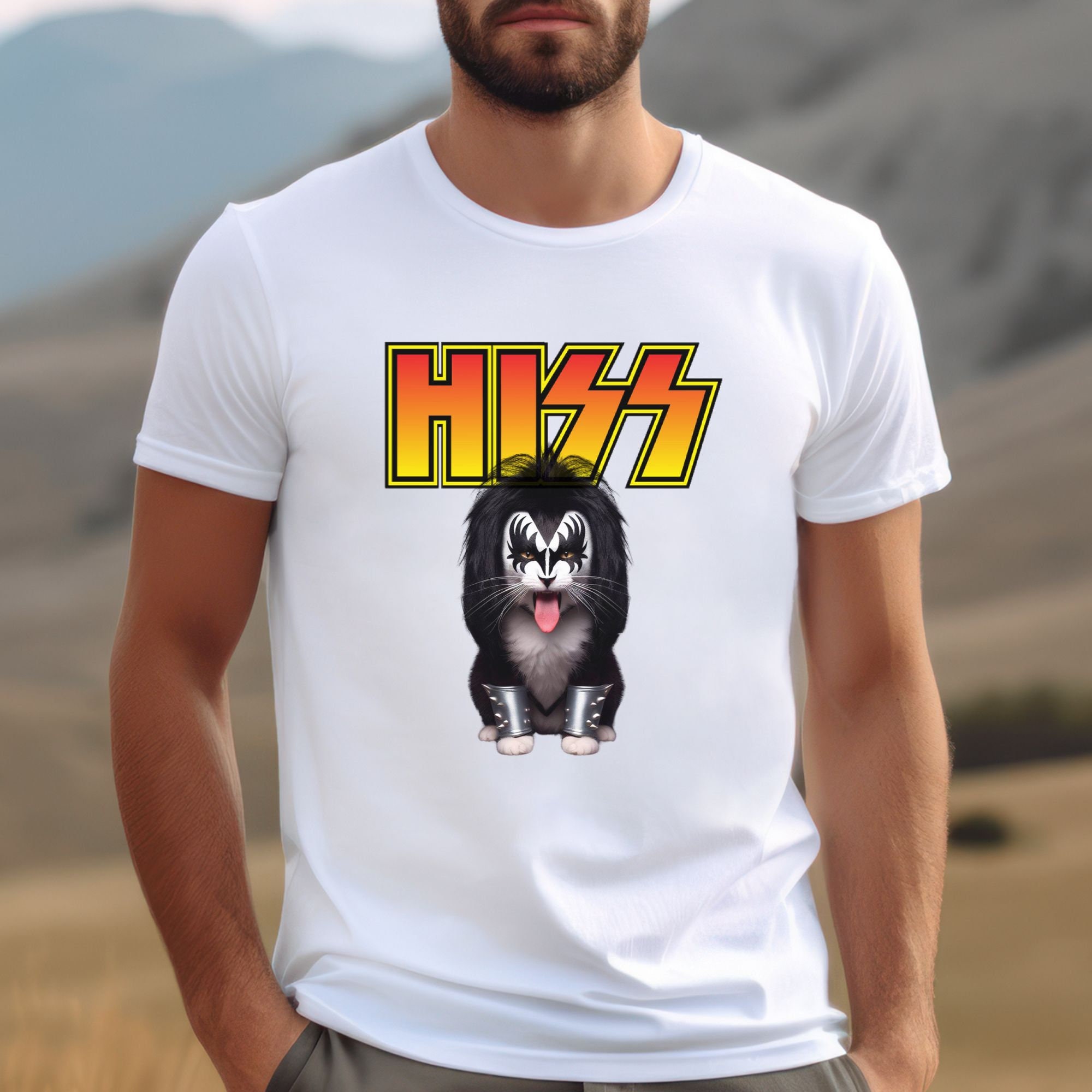 HISS Cat Png Kiss Band Parody Png Gene Simmons is Rock Royalty Png Kiss ...