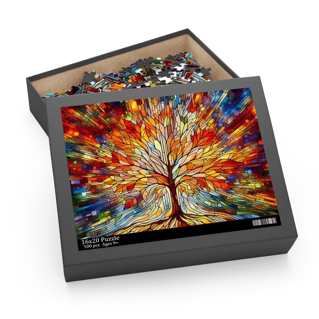A Dazzling Leonardo Da Vinci-inspired Puzzle, Davinci, Maple Tree ...