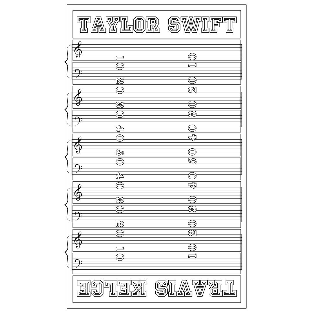 Taylor Swift Coloring Page Pdf Taylor Swift Svg Swiftie Svg Taylors ...