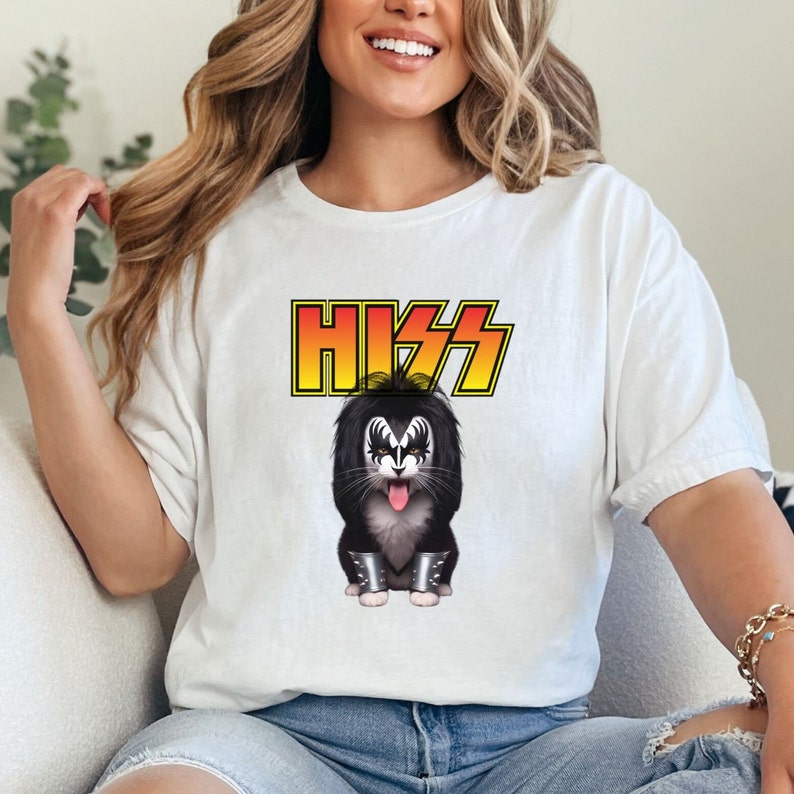 HISS Cat Png Kiss Band Parody Png Gene Simmons is Rock Royalty Png Kiss ...