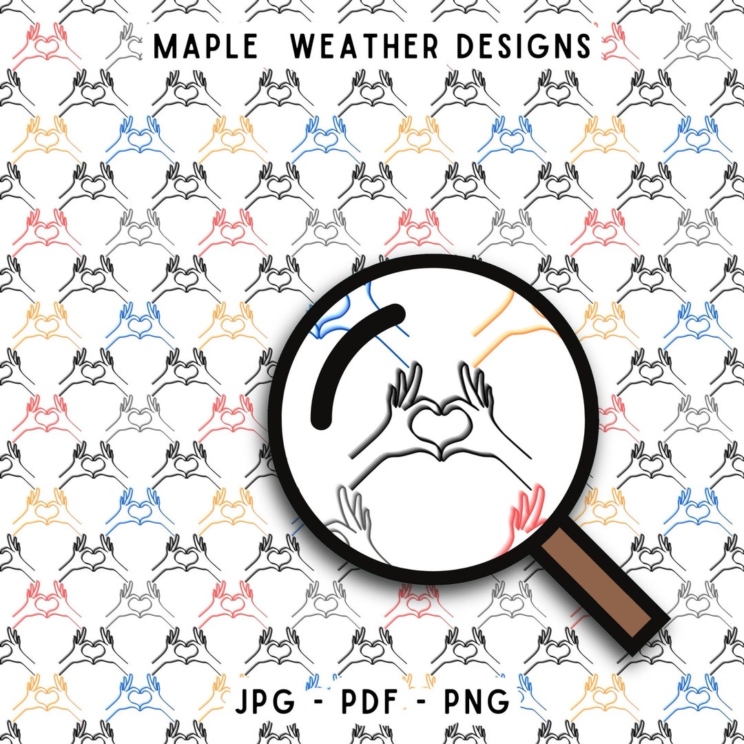 Heart Hands Tile Pattern Seamless Repeating Png Taylor Swift Png Heart ...