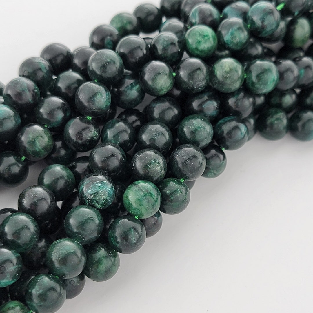 Emerald Beads: Top Quality Genuine Natural Smooth Round Beryl (6mm 8mm ...