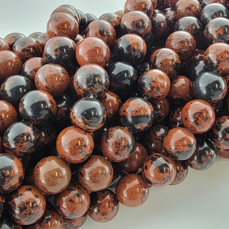 Red Obsidian - Etsy