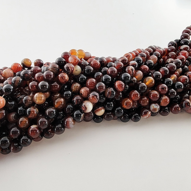 Dream Agate Beads, Natural Round Gemstone (6mm 8mm 10mm) - Etsy