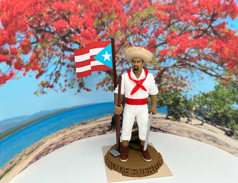 Jibaro Puerto Rico, Jibaro Puertorriqueño, Adorno Artesanal Boricua. - Etsy