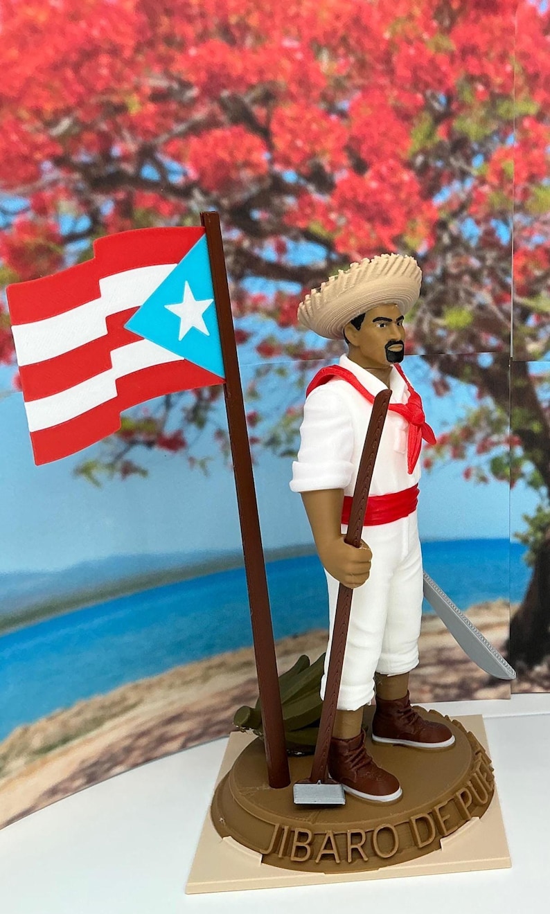 Jibaro Puerto Rico, Jibaro Puertorriqueño, Adorno Artesanal Boricua. - Etsy