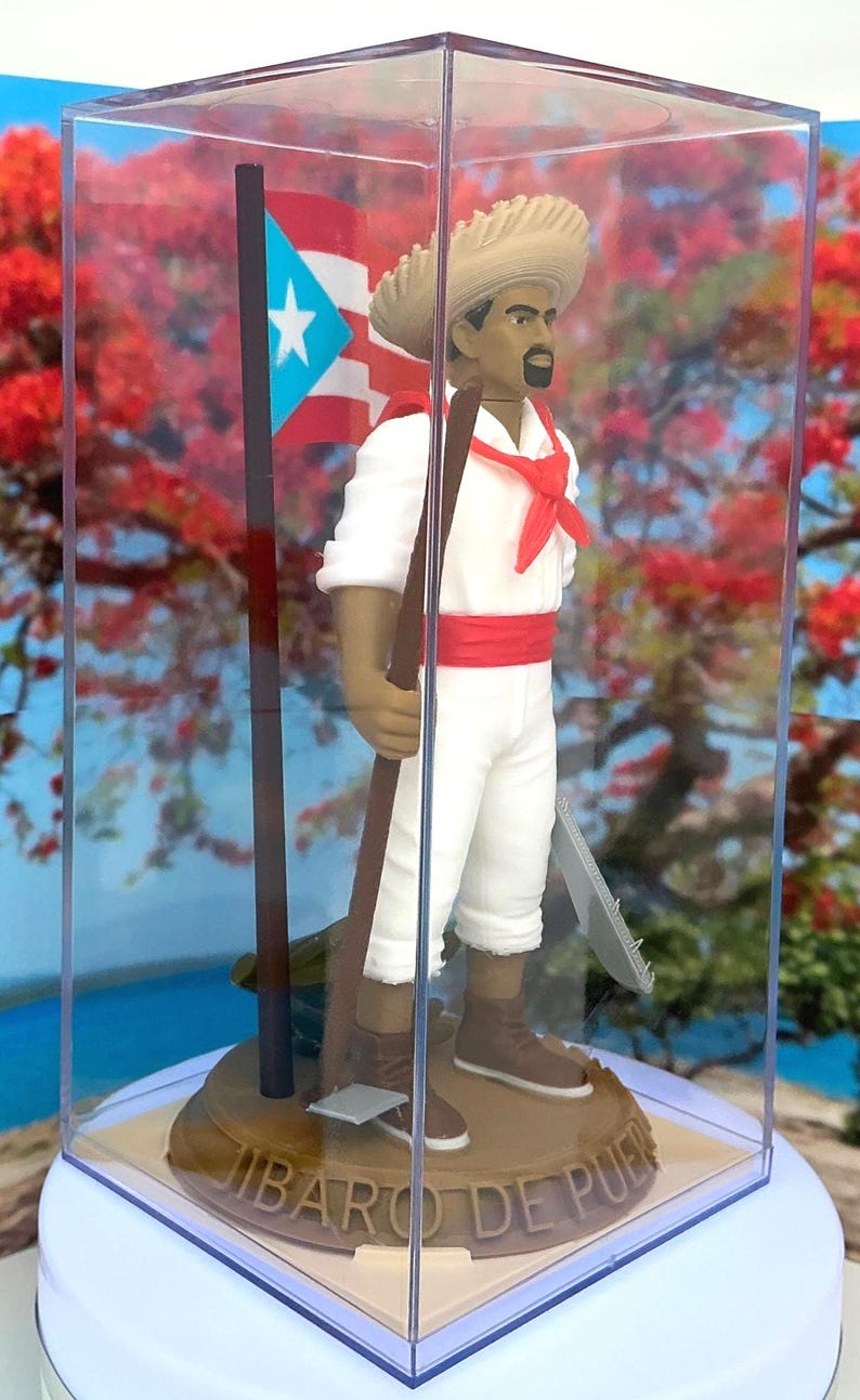Jibaro Puerto Rico, Jibaro Puertorriqueño, Adorno Artesanal Boricua. - Etsy