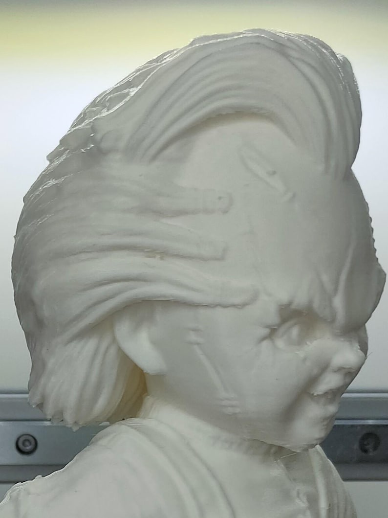 Chucky 3D Printed Figure - Horror Collectible - Killer Doll Decor ...