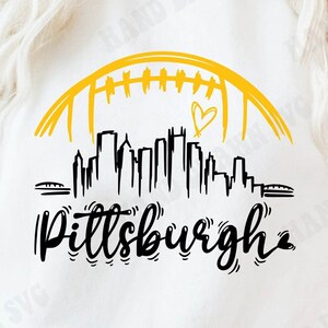 Pittsburgh City Svg, Pittsburgh Png, Cricut File, Silhouette Dxf ...