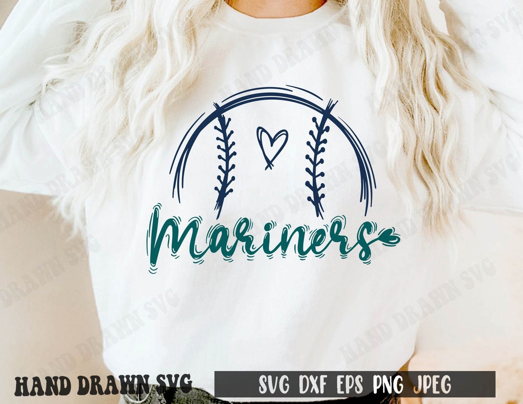 Softball Svg, Softball Png, Mariner Softball Shirt Svg, Cricut File ...