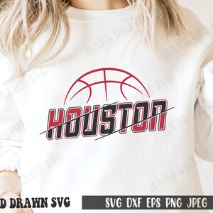 Houston Basketball Svg, Houston Basketball Png, Basketball Cricut File ...
