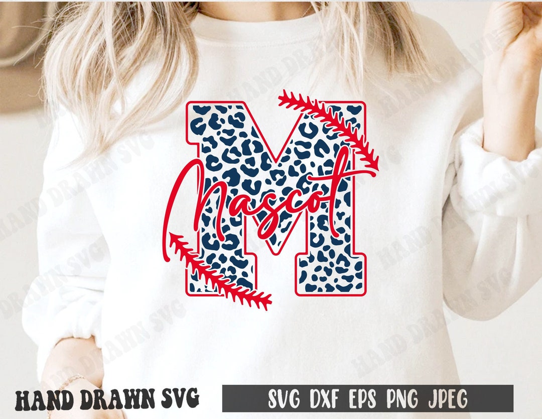Custom Leopard Baseball Svg, Baseball Png, School Mascot Svg, Baseball ...