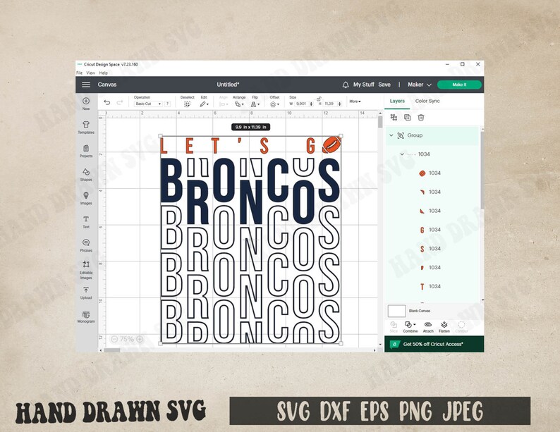 Broncos Svg, Cricut File, Broncos Png, Silhouette Dxf, Sublimation Png ...