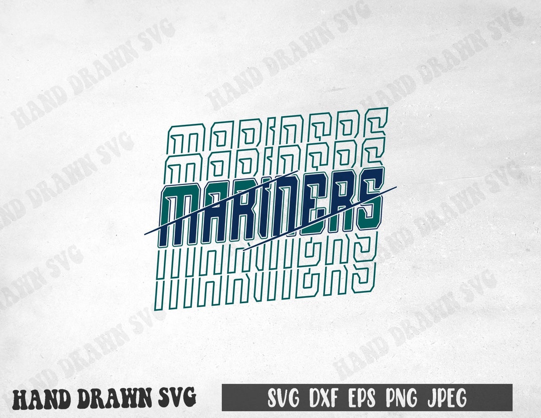 Stacked Mariner Svg Png, Mariners Png, Cheer Svg, Svg for Shirt, School ...