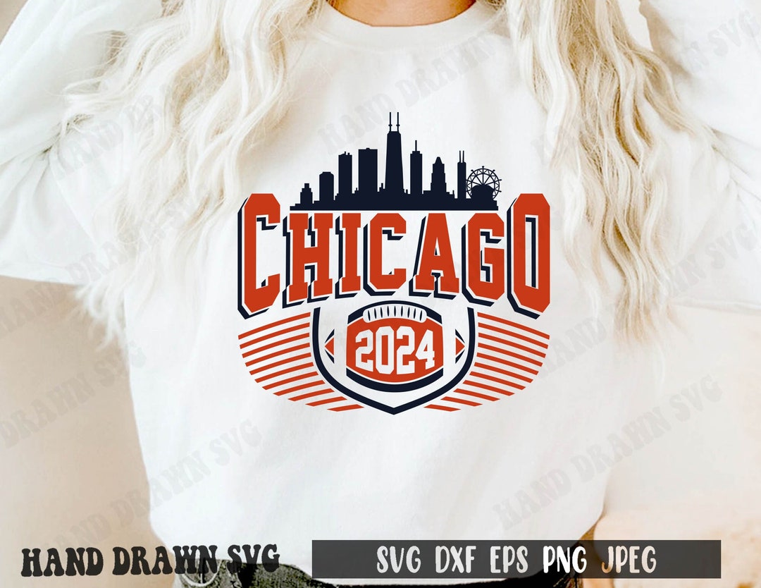 Chicago City Svg, Chicago Png, Cricut File, Silhouette Dxf, Sublimation ...