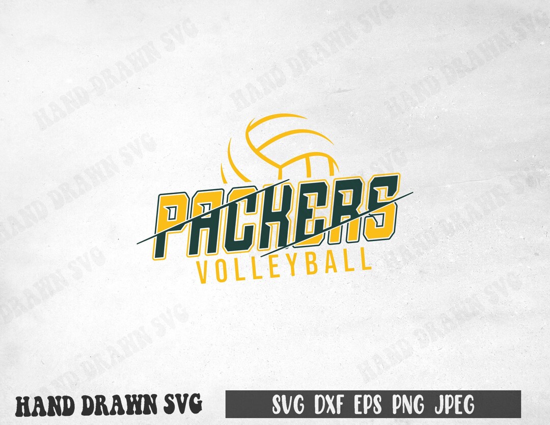 Volleyball Svg, Packer Volleyball Svg, Volleyball Shirt Svg, Cricut ...