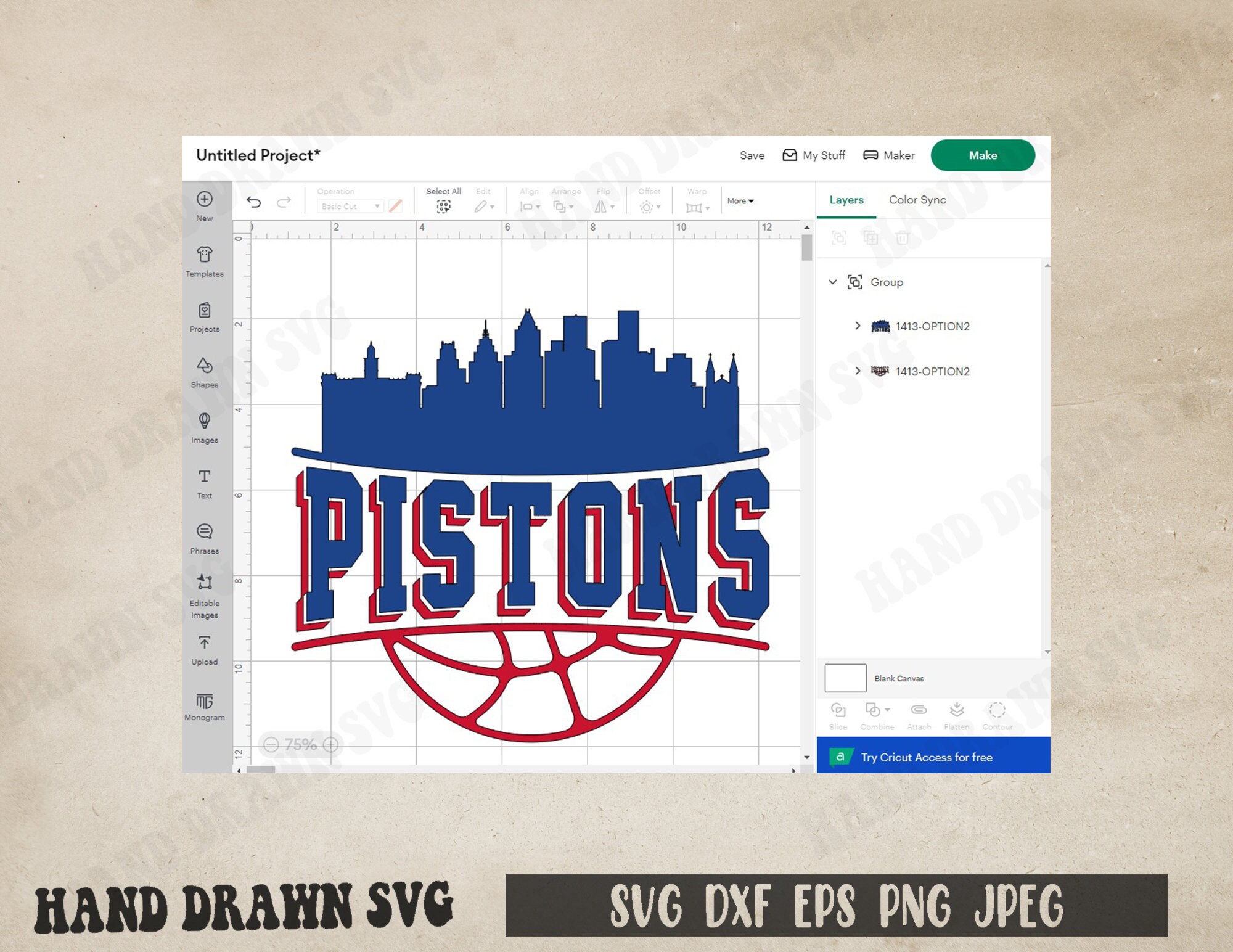 Detroit Basketball Svg, Detroit Basketball Png, Basketball Cricut File ...