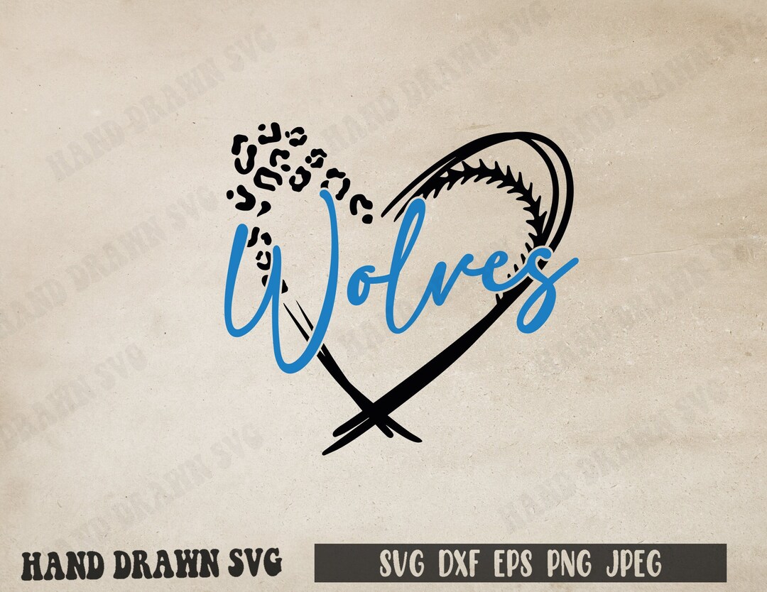 Leopard Softball Svg, Softball Png, Wolve Svg, Softball Shirt Svg ...
