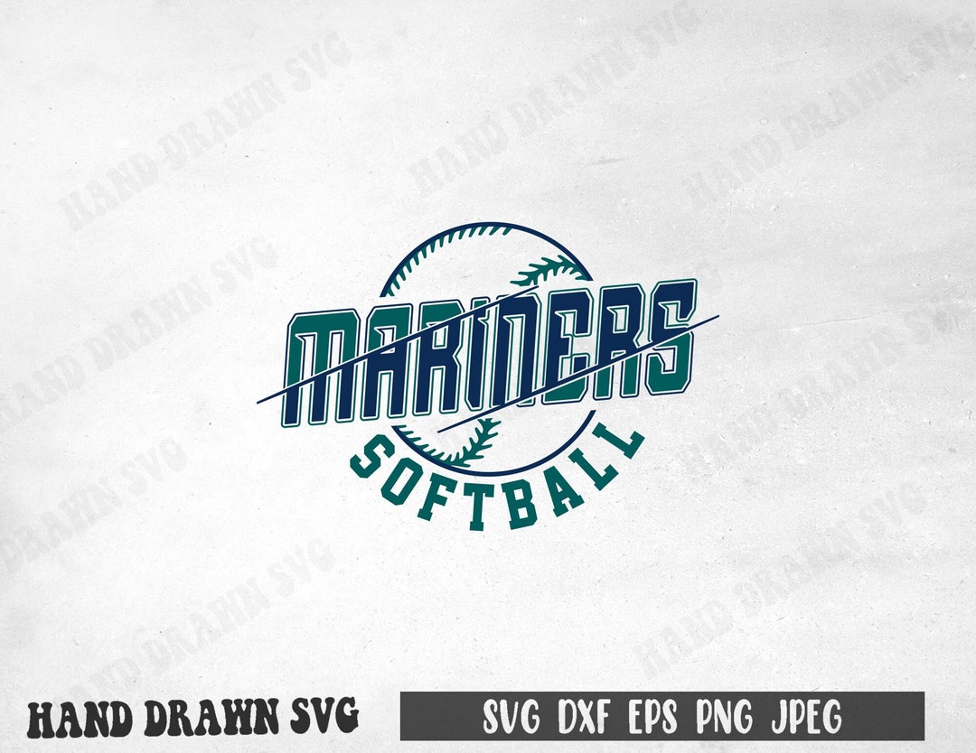 Softball Svg, Softball Png, Mariner Softball Shirt Svg, Cricut File ...