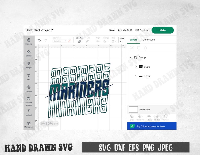 Stacked Mariner Svg Png, Mariners Png, Cheer Svg, Svg for Shirt, School ...
