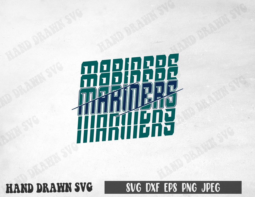 Stacked Mariner Svg Png, Mariners Png, Cheer Svg, Svg for Shirt, School ...