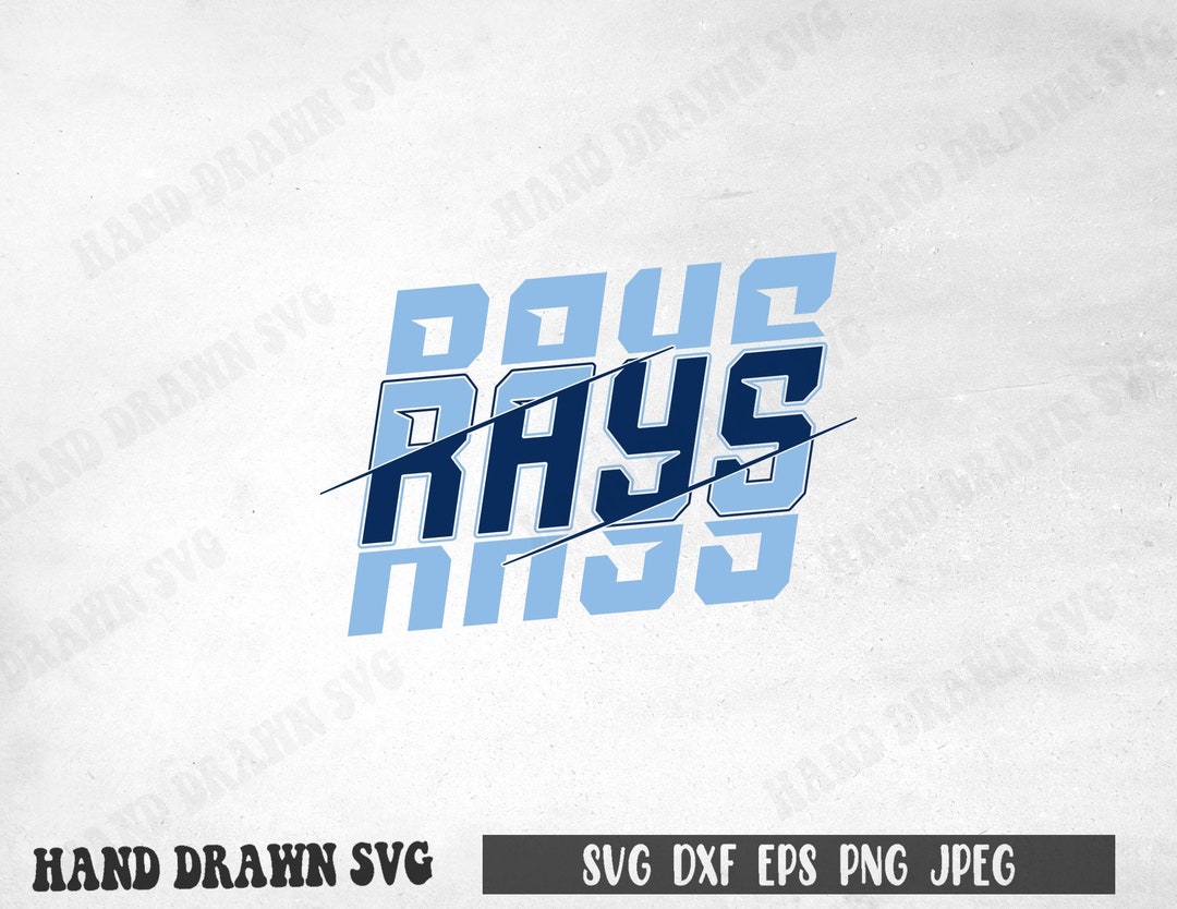 Stacked Ray Svg Png, Ray Png, Cheer Svg, Svg for Shirt, School Mascot ...