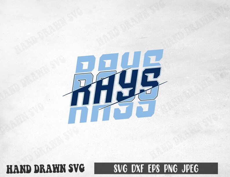 Stacked Ray Svg Png, Ray Png, Cheer Svg, Svg for Shirt, School Mascot ...