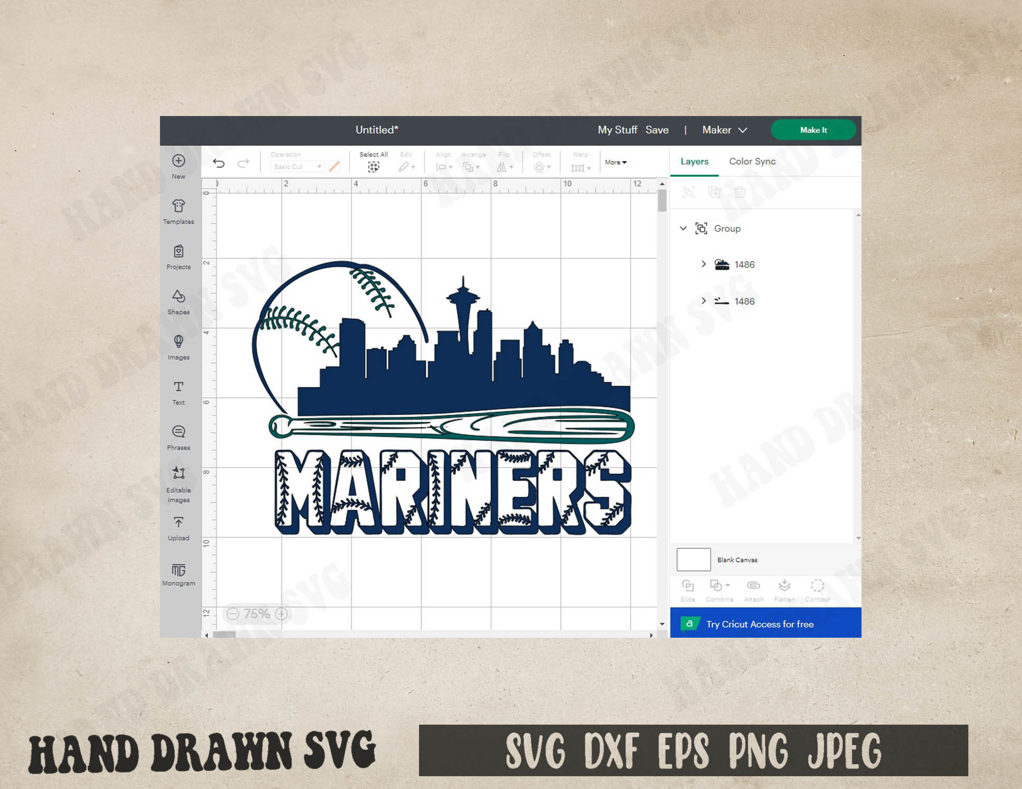 Softball Svg, Softball Png, Mariner Softball Shirt Svg, Cricut File ...