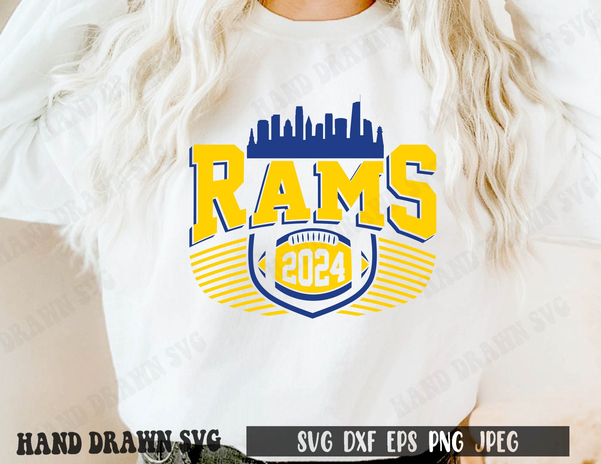 Rams Svg Rams Png Cricut File Silhouette Dxf Sublimation - Etsy