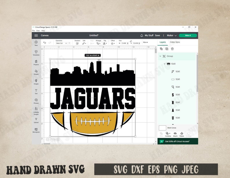 Go Jaguars Svg, Jaguars Svg, Jaguars Png, Cricut File, Silhouette Dxf ...