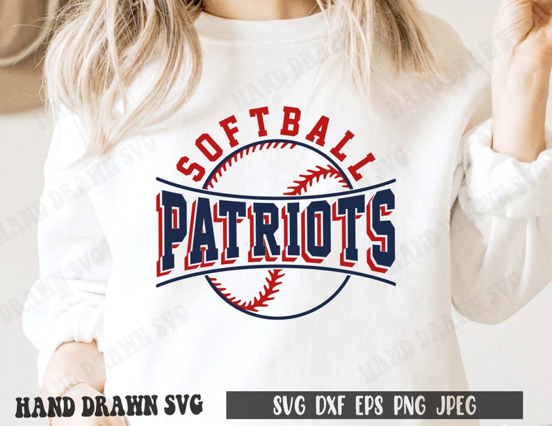 Softball Svg, Softball Png, Patriot Svg, Softball Shirt Svg, Cricut ...