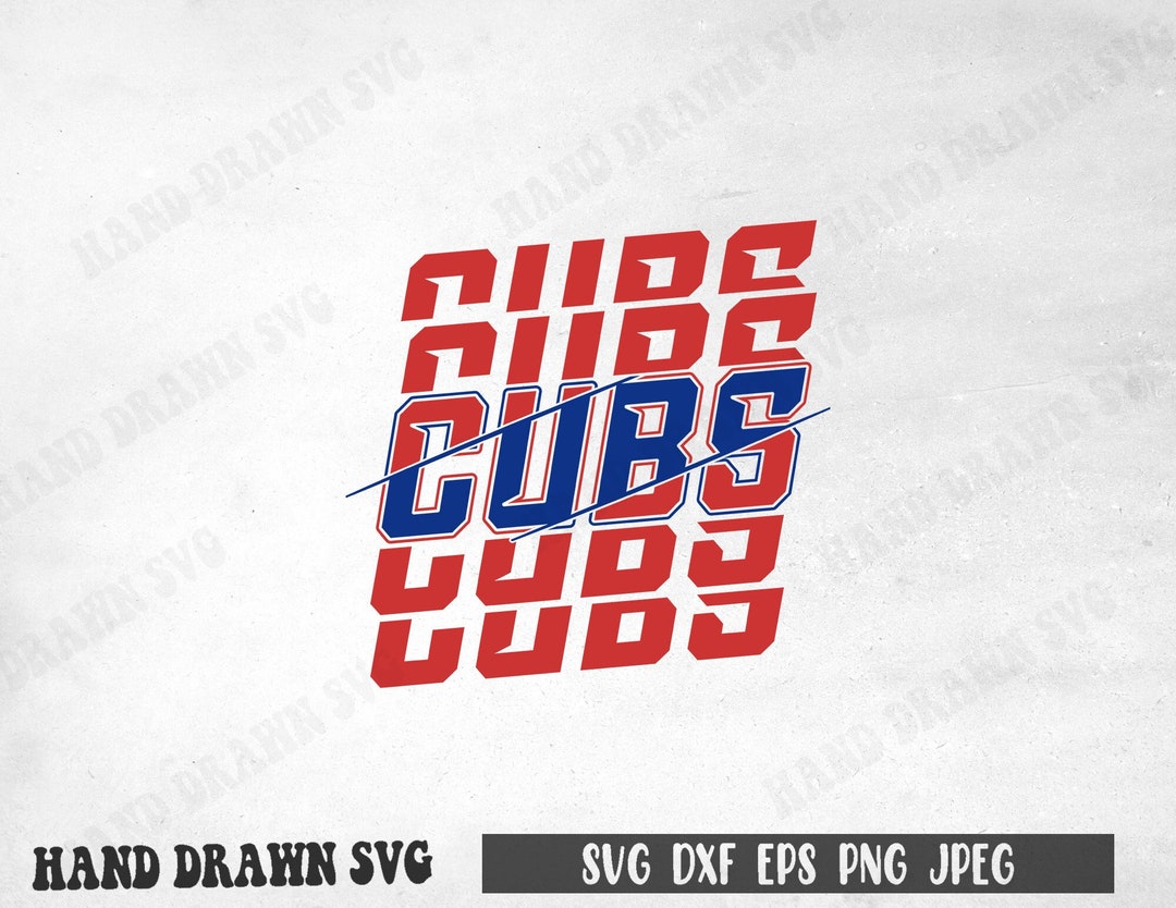 Stacked Cub Svg Png, Cub Png, Mascot Svg, Svg for Shirt, School Mascot ...