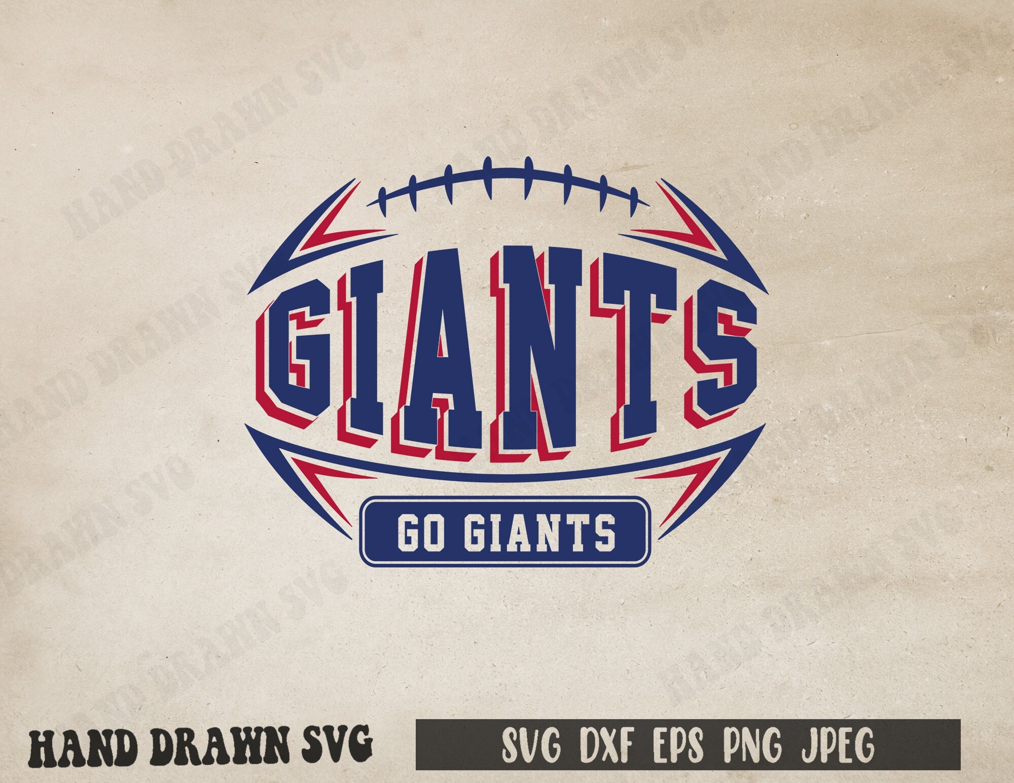 Go Giants Svg, Giants Svg, Giants Png, Cricut File, Silhouette Dxf ...