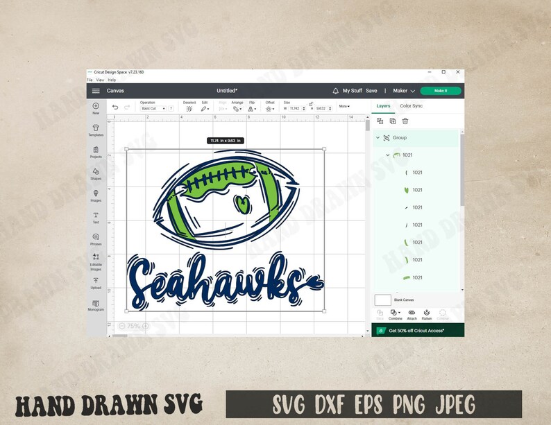 Seahawks Svg, Seahawks Png, Cricut File, Silhouette Dxf, Sublimation ...