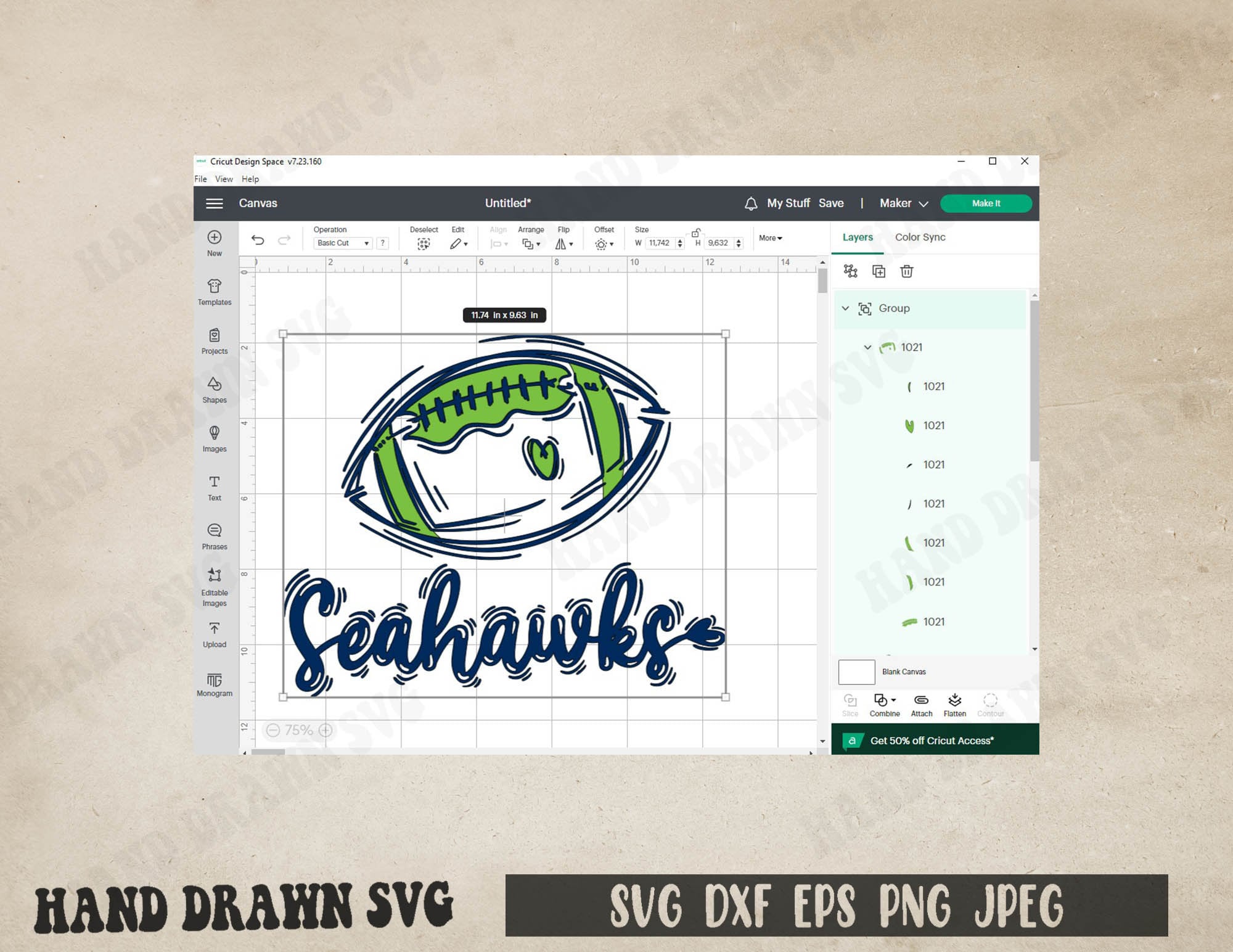 Seahawks Svg, Seahawks Png, Cricut File, Silhouette Dxf, Sublimation ...