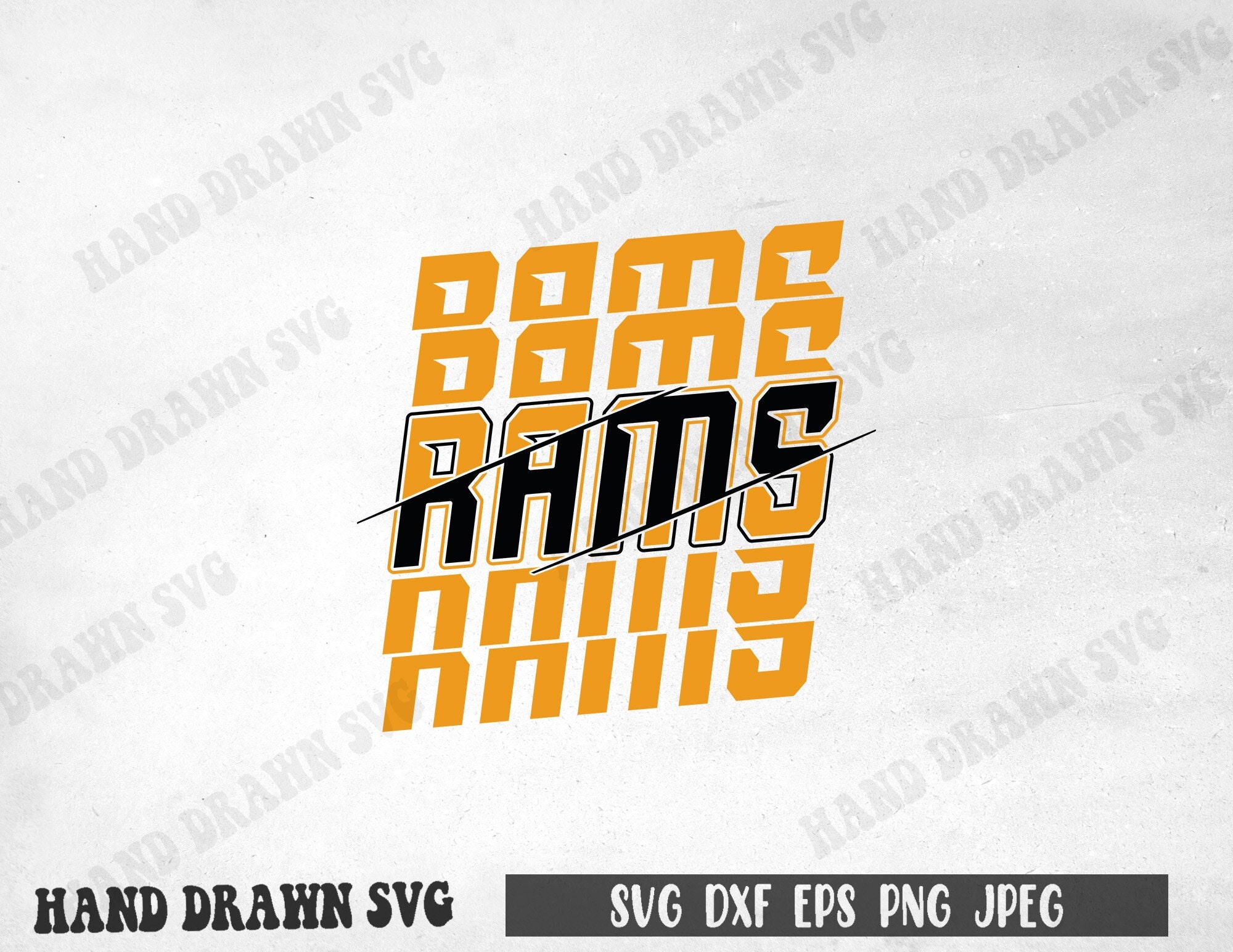 Stacked Rams Svg Png, Rams Png, Mascot Svg, Svg for Shirt, School ...