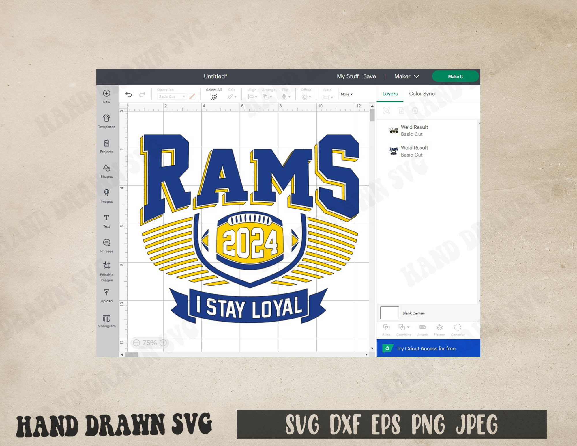 Go Rams Svg Rams Png Cricut File Silhouette Dxf - Etsy