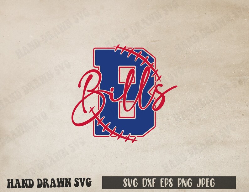 Bills Svg, Bills Png, Cricut File, Silhouette Dxf, Sublimation Png, Eps ...