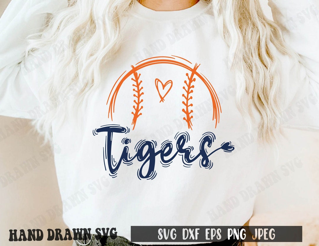 Softball Svg, Tiger Svg, Softball Png, Softball Shirt Svg, Cricut File ...