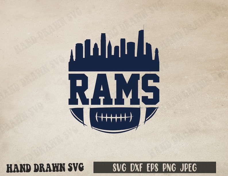 Rams Svg, Rams Png, Cricut File, Silhouette Dxf, Sublimation Png, Eps ...