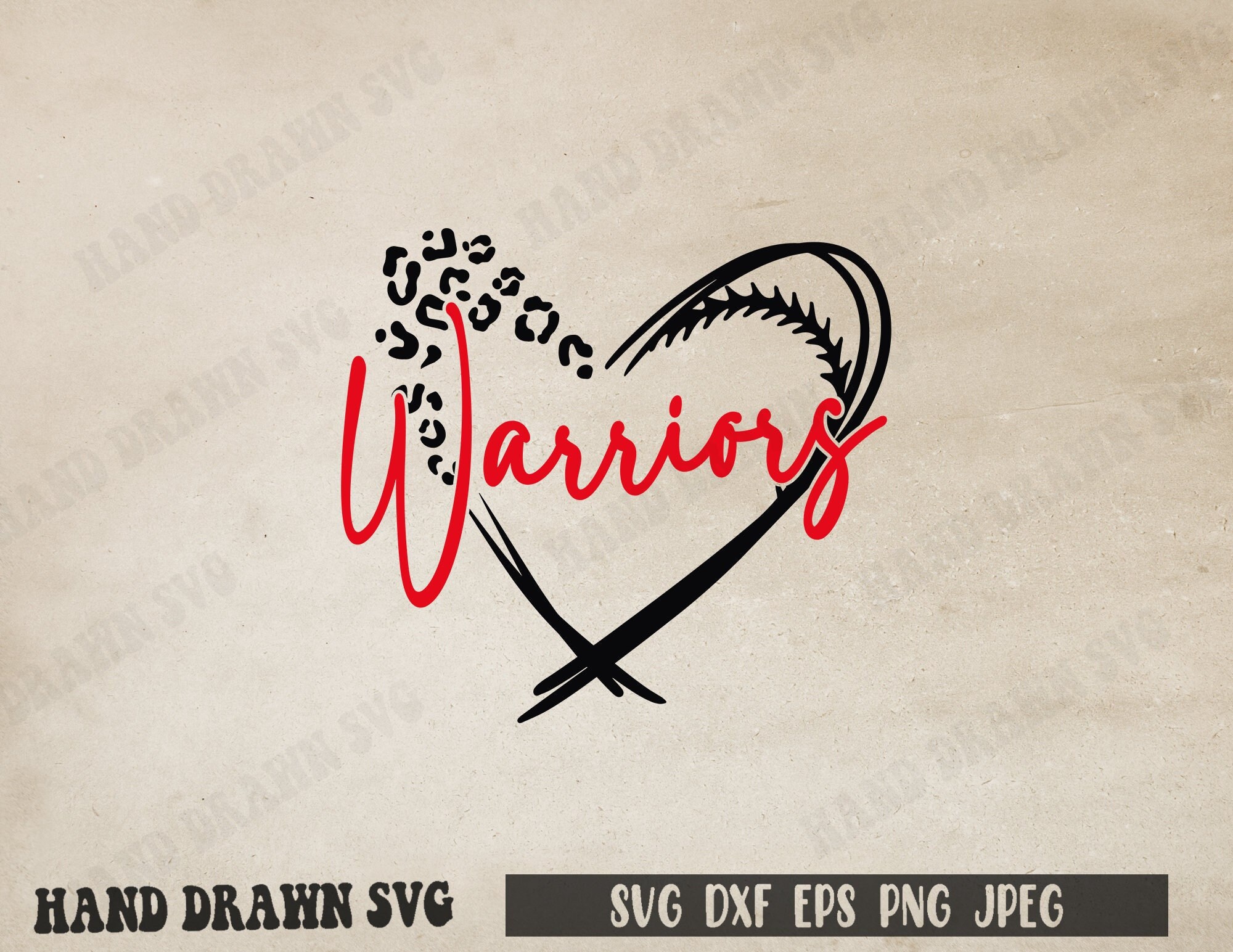 Leopard Softball Svg, Softball Png, Warrior Svg, Softball Shirt Svg ...