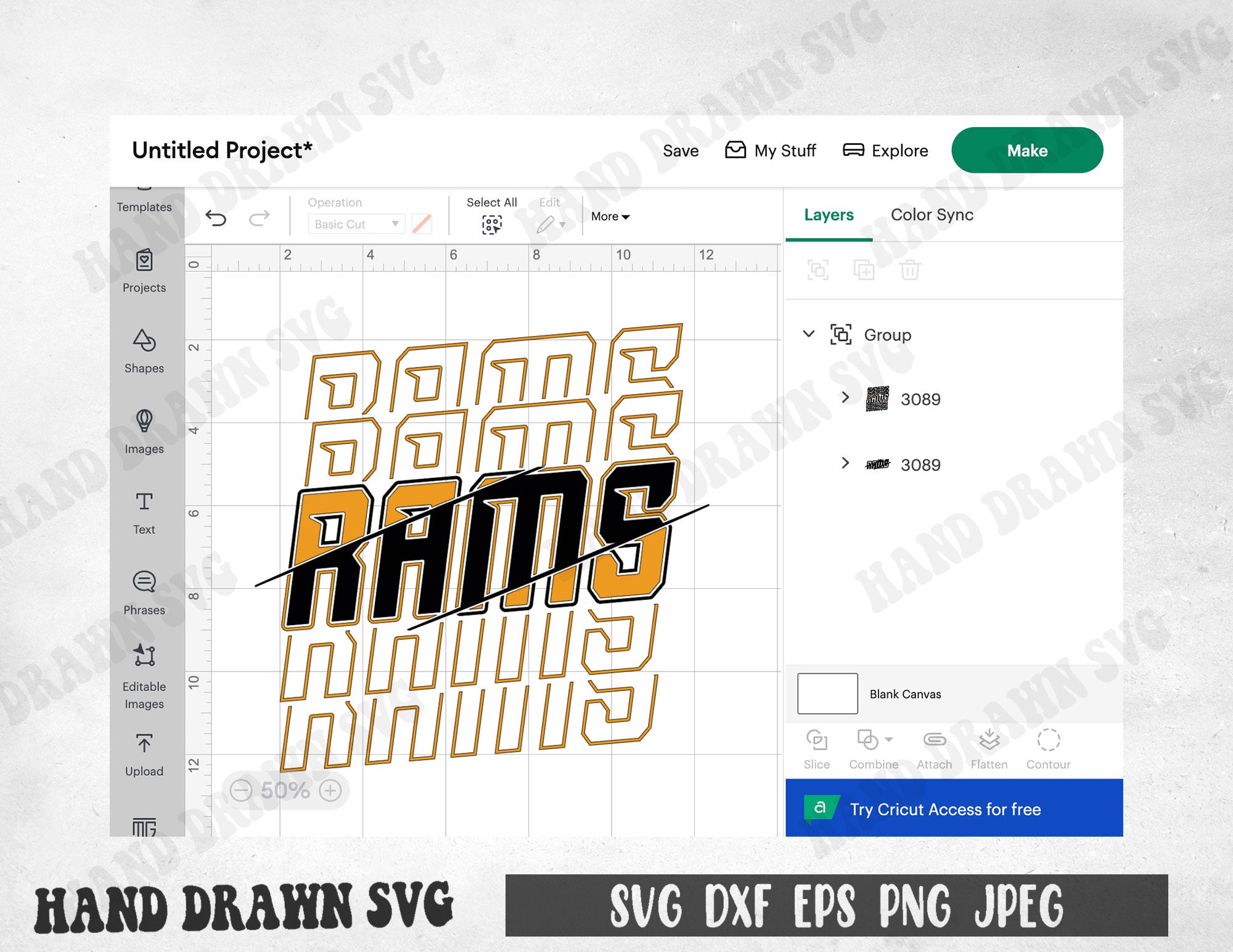 Stacked Rams Svg Png, Rams Png, Mascot Svg, Svg for Shirt, School ...