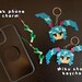 Miku Shaker Keychain and Leek Phone Charm - Etsy